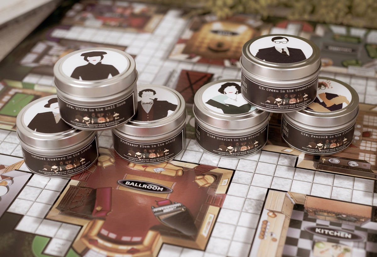 The Clue Collection – Coco Comma Candle Co